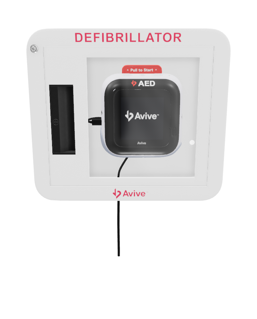 AED Wall Cabinet for Avive Connect AED™ – Avive Solutions - Avive Solutions